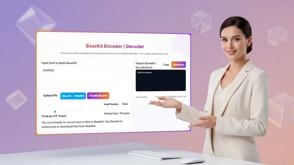 Free Base64 Encoder / Decoder Online – Toolsuite.in