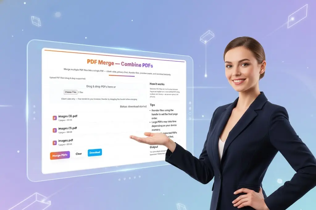 PDF Merge - Combine Multiple PDF Files Into One Online Free