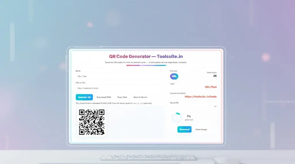 Free QR Code Generator Online | Create QR Codes-Toolsuite